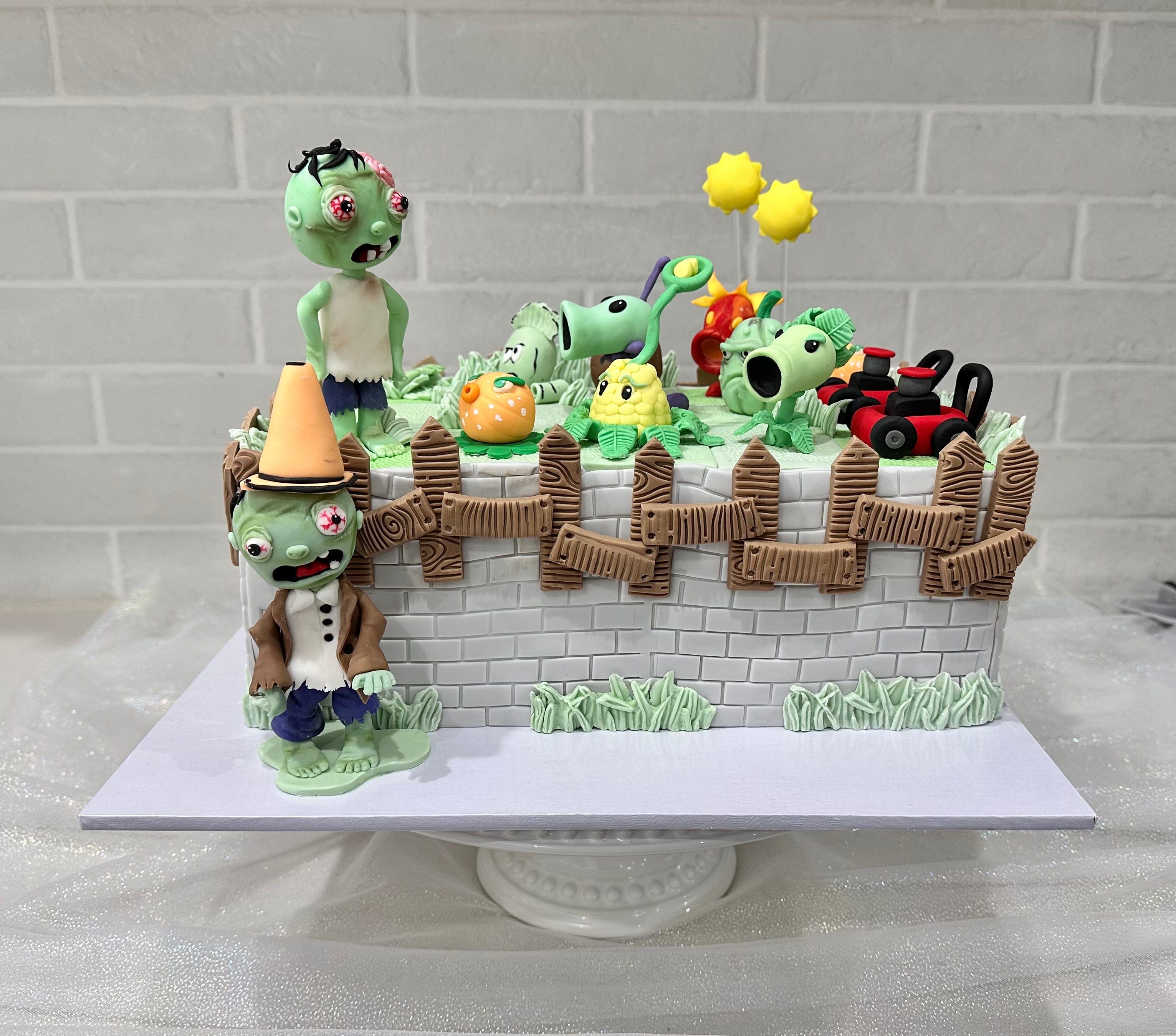 Plants Versus Zombies Cake Sumptuous Treats On X: "Plants Vs. Zombies