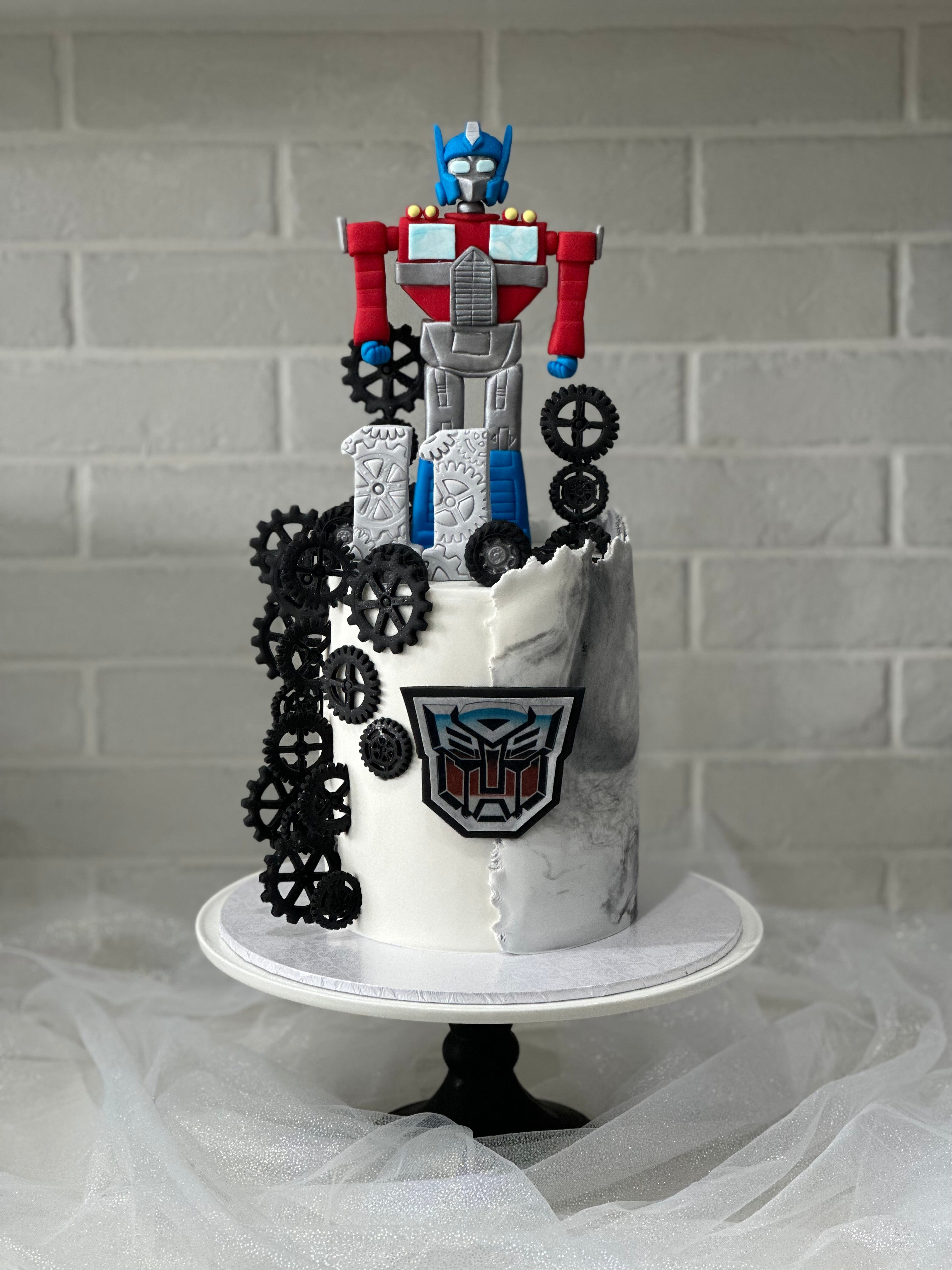 Transformers Custom Cake – The Cake Creative